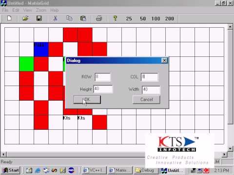 Vc Gui Tutorials Using Mfc Windows Programming Mfc Windows Matrix