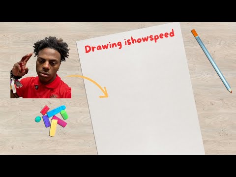 How To Draw Ishowspeed 亞 Step By Step Drawing Tutorials Youtube