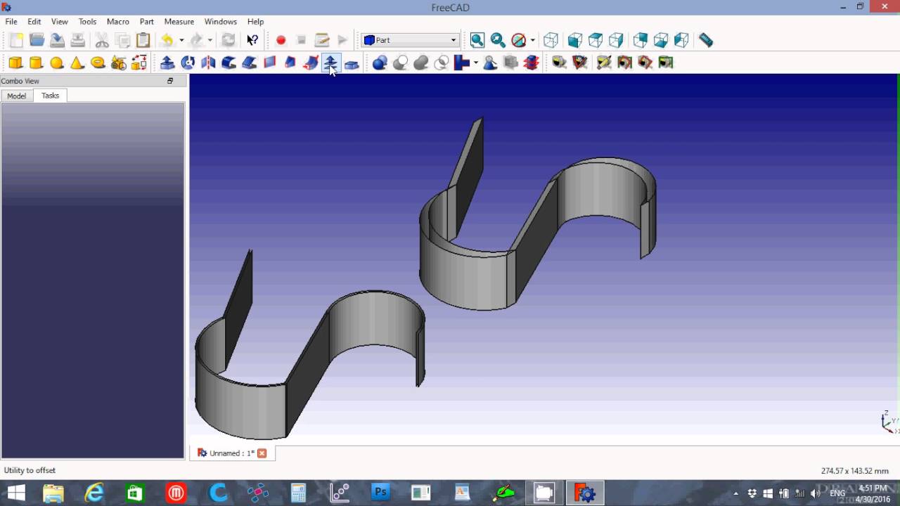Freecad Offset Geometry Mallseka