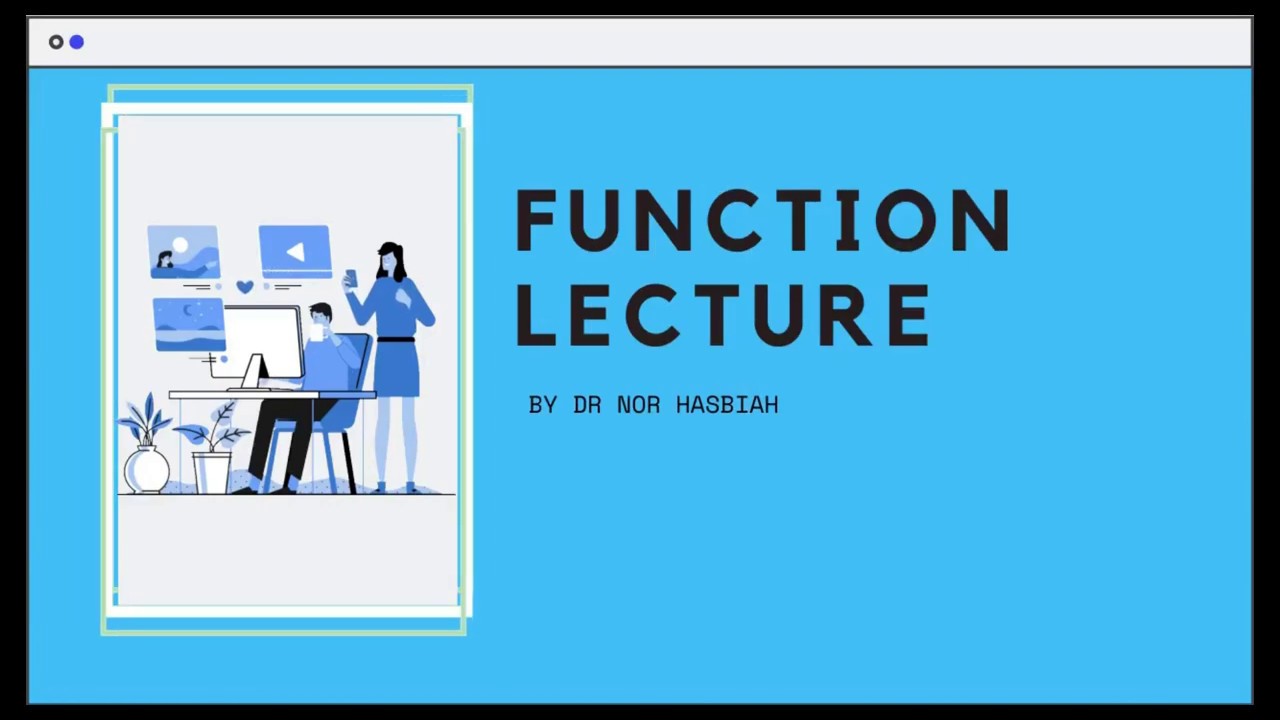 Function Lecture Youtube