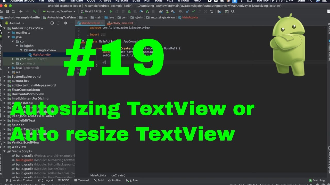 19 Autosizing Textview Auto Resize Textview In Android Kotlin