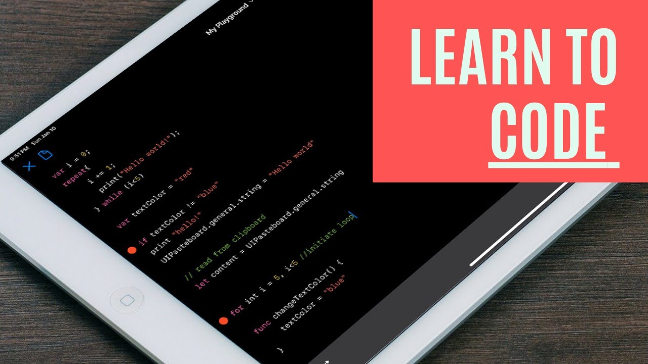 The Best Free Apps To Learn Coding On Ipad Or Iphone In 2021 Youtube