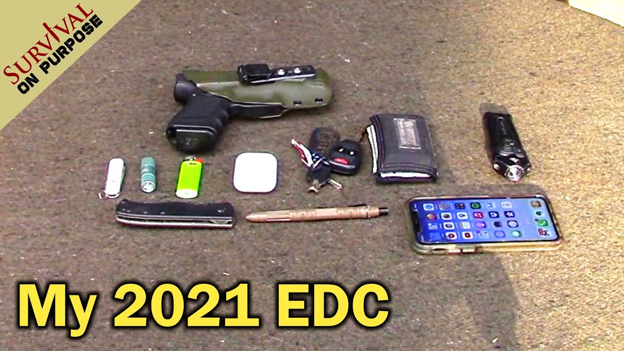 Everyday Carry 2021 My Current Edc Gear Youtube