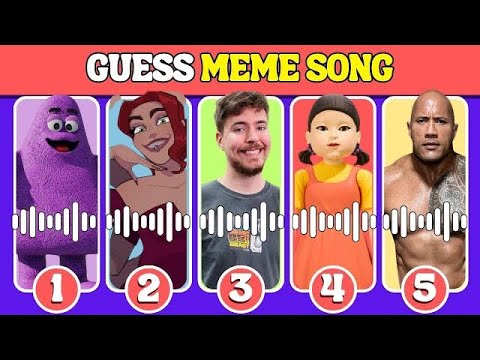 Guess The Meme Song By Voice Most Famous Memes Ever ёяш ёяс ёязятантщвя п Youtube