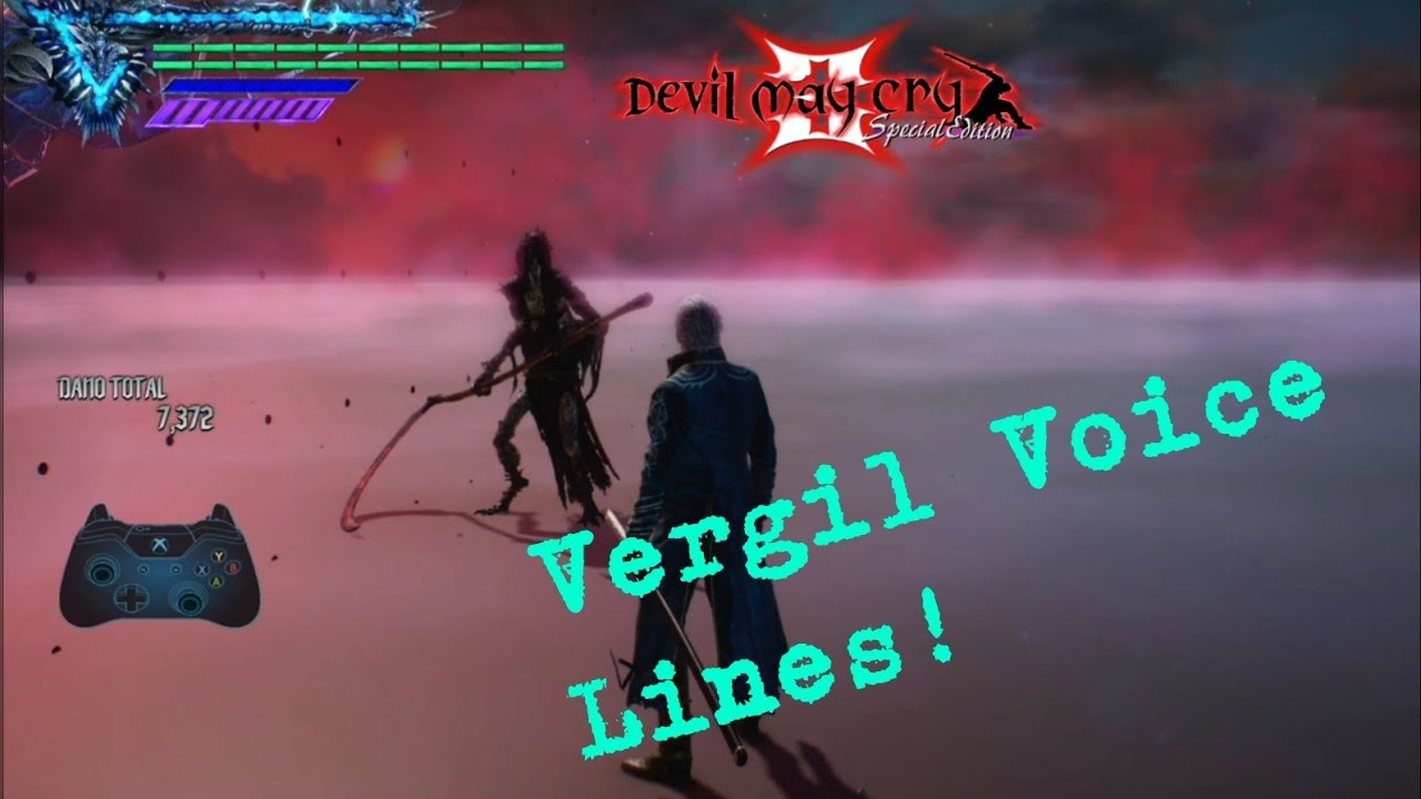 Devil May Cry 5 Vergil With Dmc 3 Voice Lines Youtube