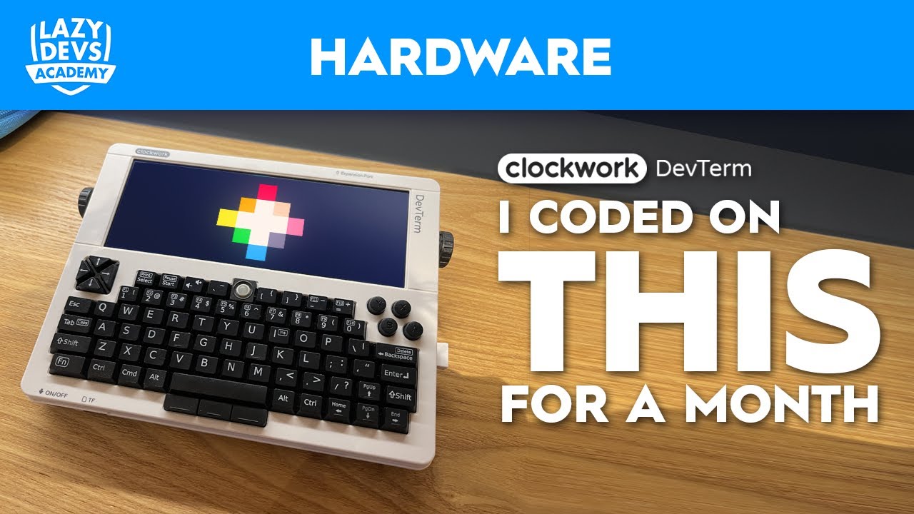 Clockworkpi Devterm Hardware Review Youtube