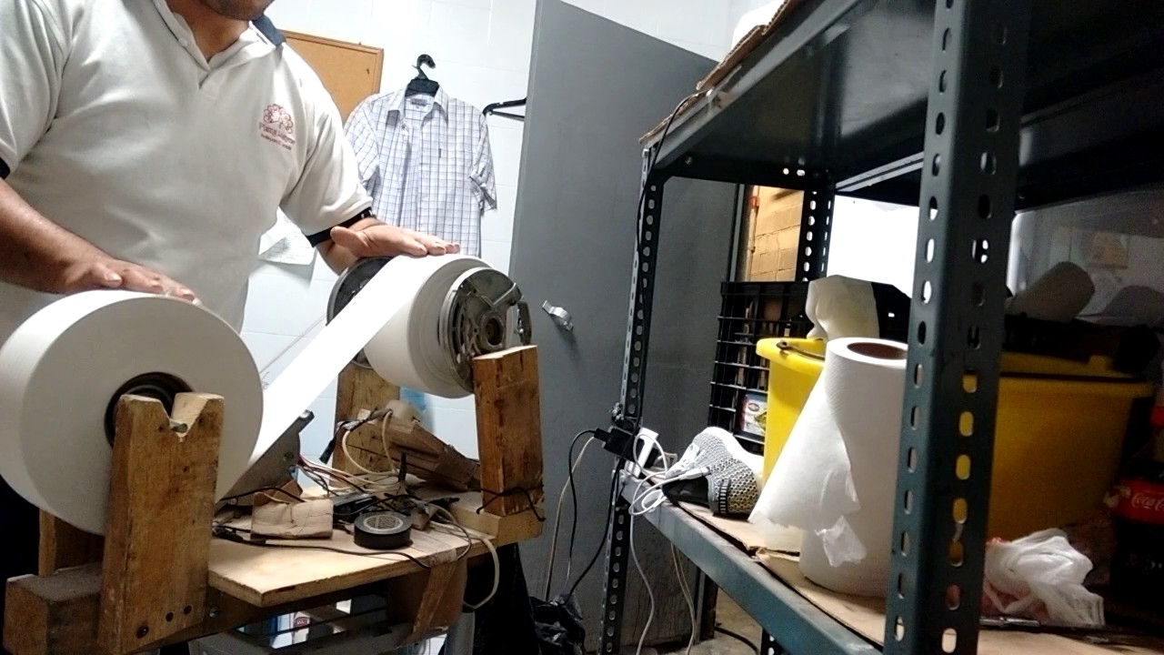Invento De Máquina Para Enrrollar Papel Youtube