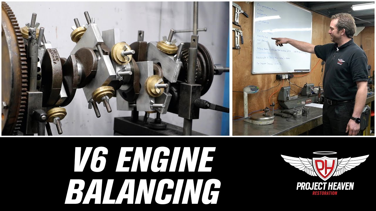 V6 Engine Balancing How To Balance An Engine Youtube