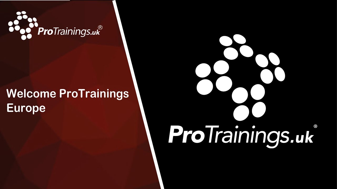 Welcome Protrainings Europe Youtube