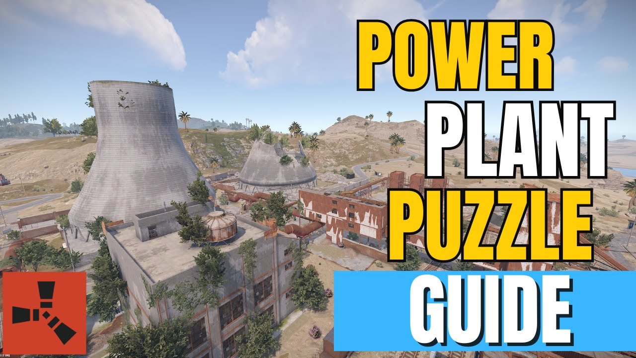 Rust Power Plant Monument Puzzle Guide Youtube