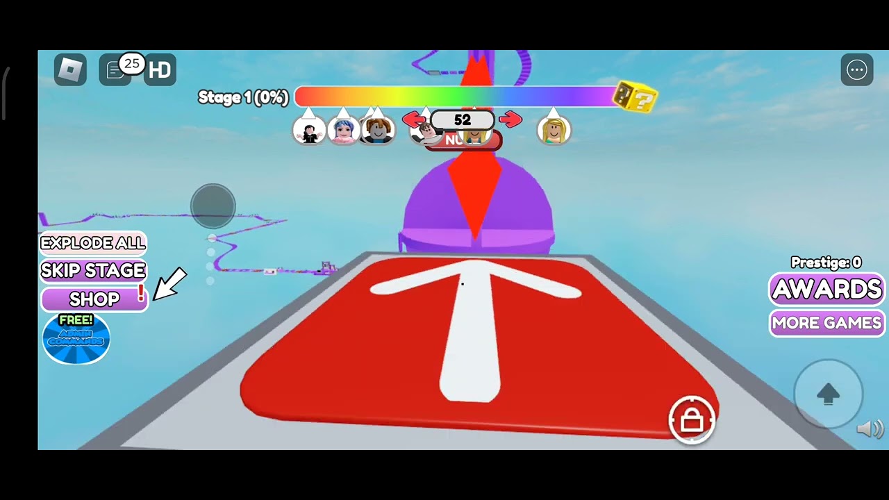 Roblox Purple Obby Bashu Kutti Gaming Youtube