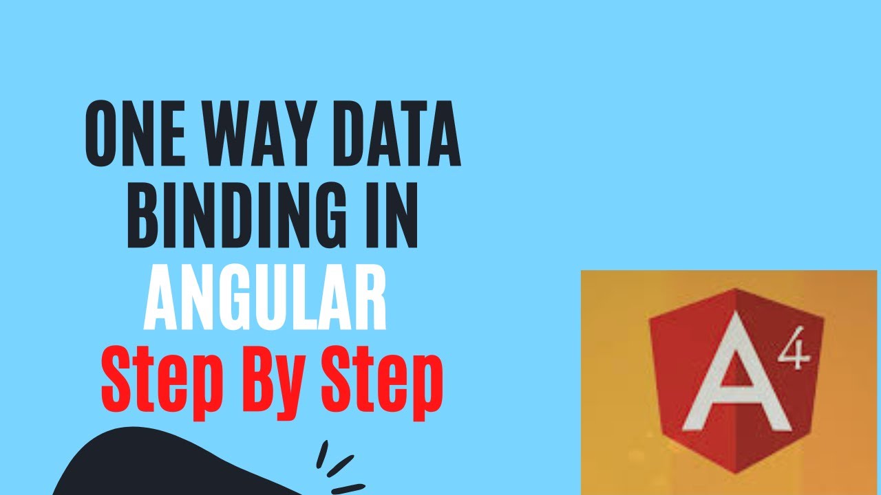 08 One Way Data Binding In Angular With Example Youtube