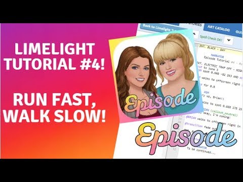 Limelight Tutorial 4 Run Fast Walk Slow Youtube