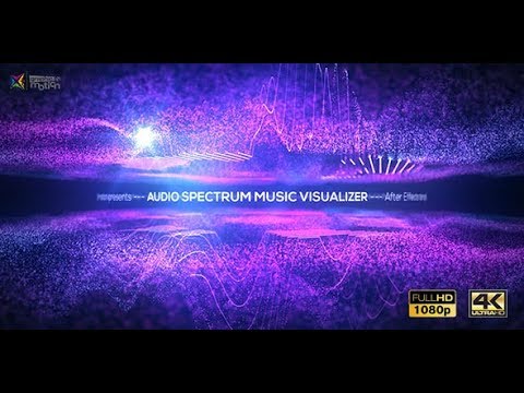 Audio Spectrum Music Visualizer I Trapcode Form After Effects