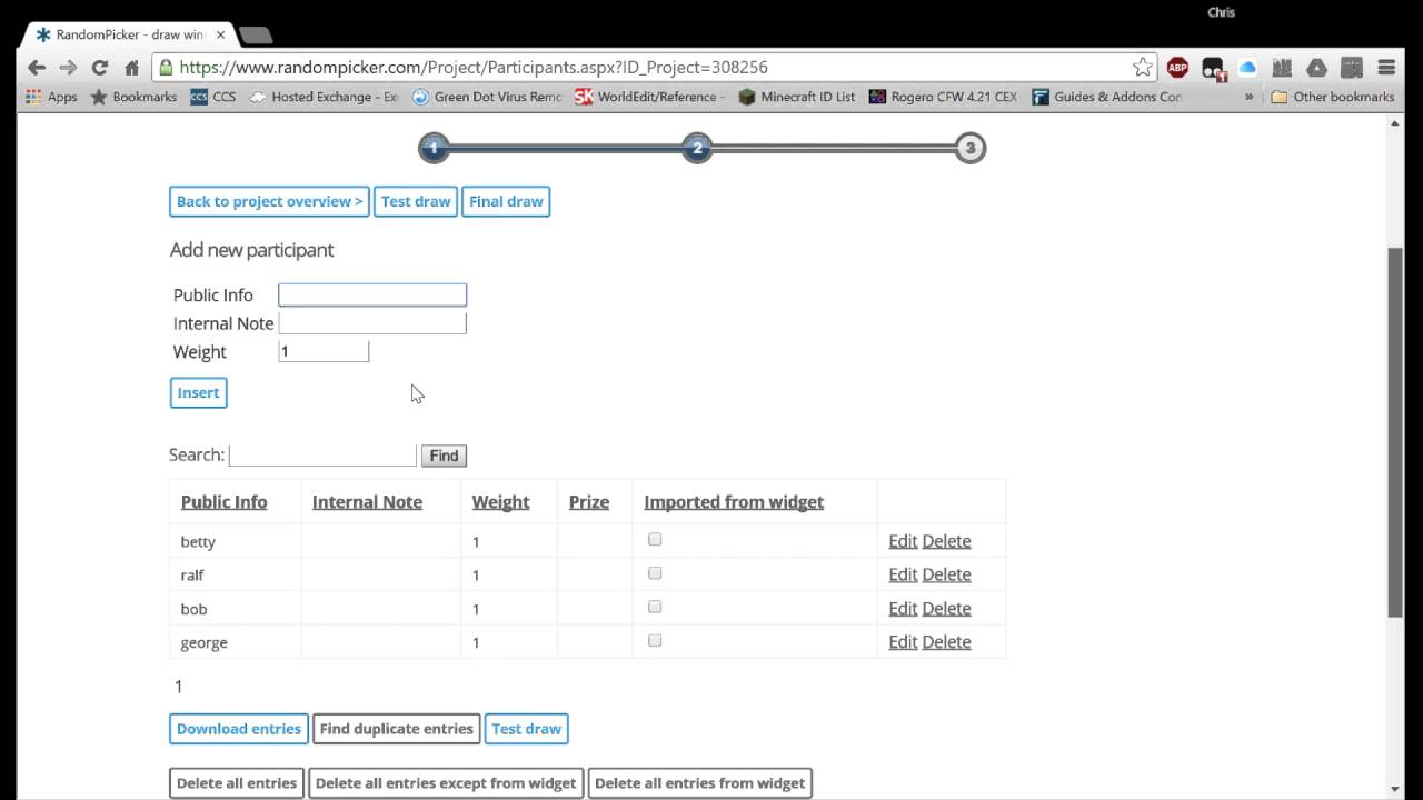 Randompicker Tutorial Youtube
