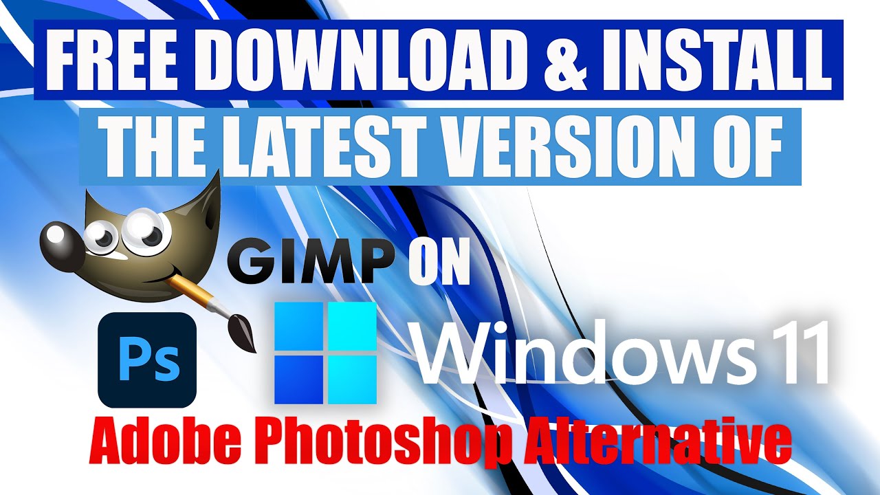 How To Install Gimp On Windows 11 Youtube