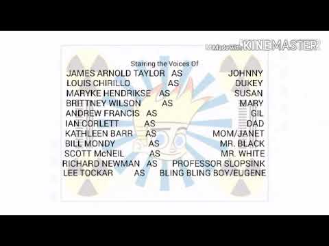 Johnny Test Season 1 End Credits Remake Remastered 2005 With
