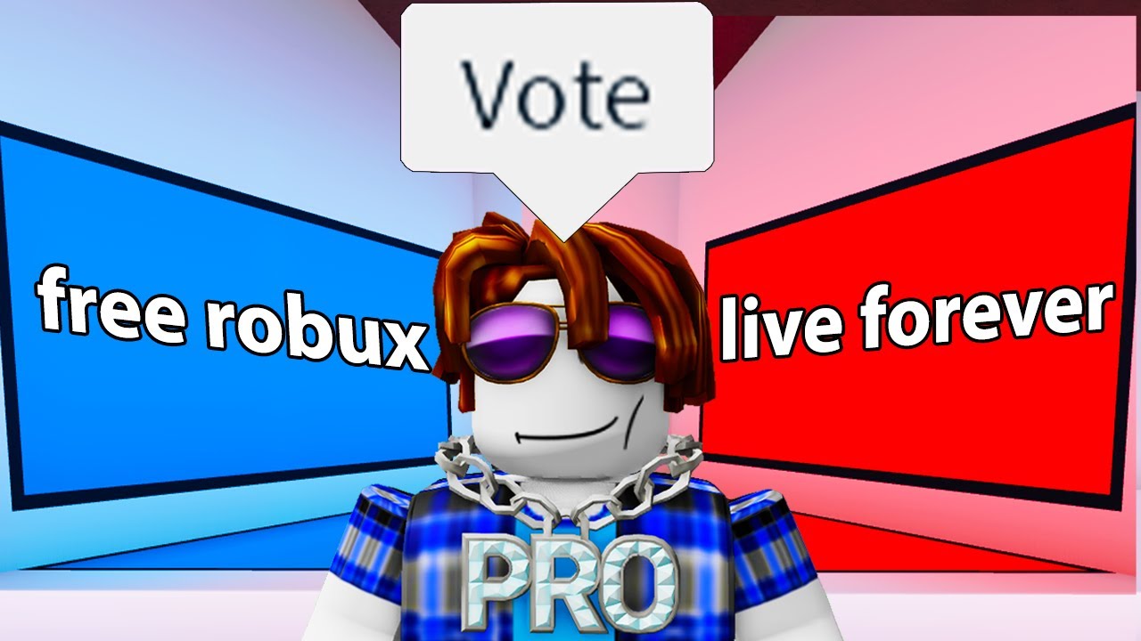 The Roblox Voting Experience Youtube