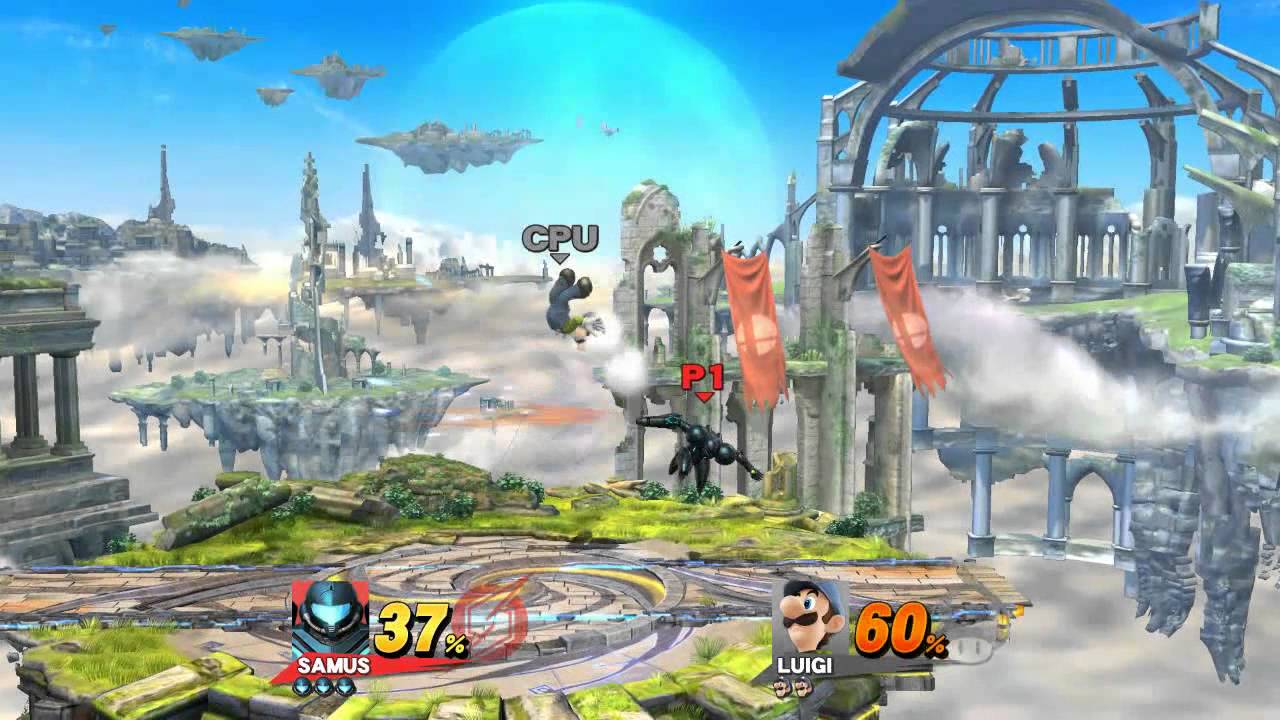 Ssb4 Samus Vs Luigi Youtube