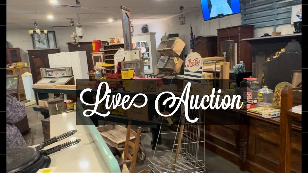 Antique Live Auction Youtube