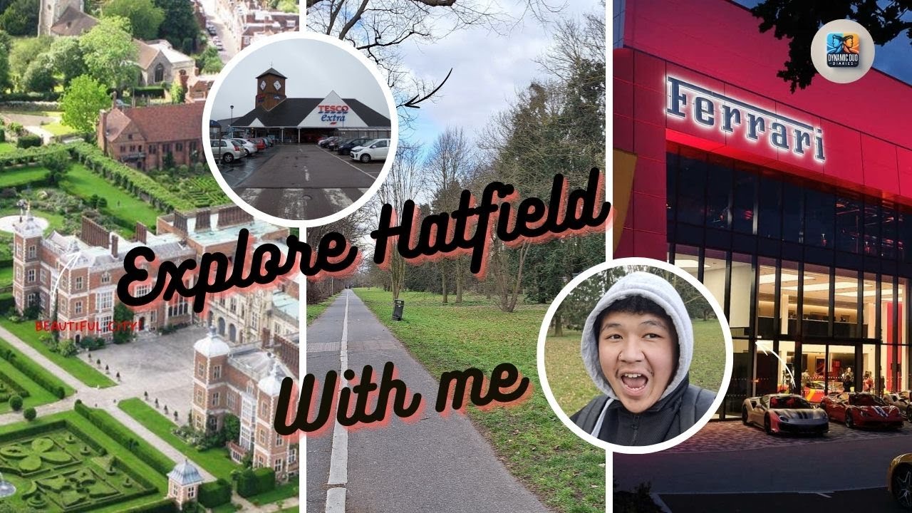 Exploring The Town Where I Live Hatfield Uk Youtube