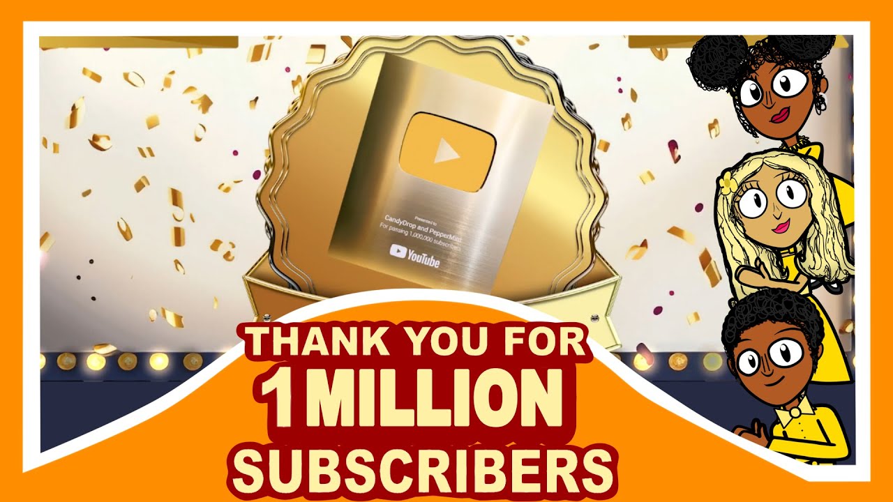Thank You For 1 Million Subscribers Youtube