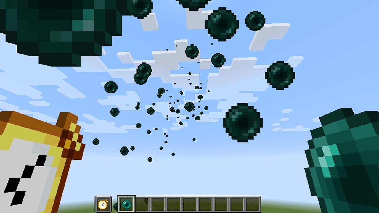 What If You Throw 1000 Ender Pearls Youtube