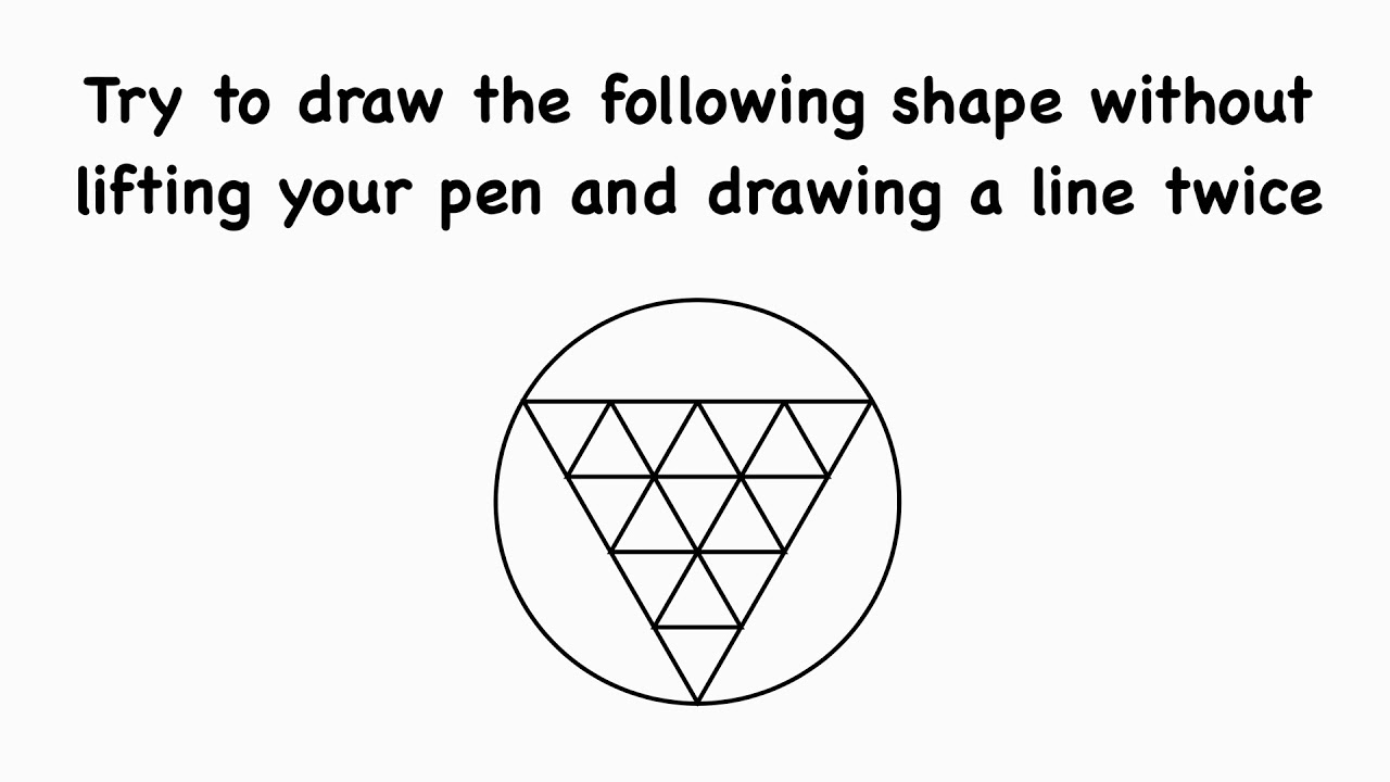 Brain Teaser Drawing Lines At Beverly Henson Blog