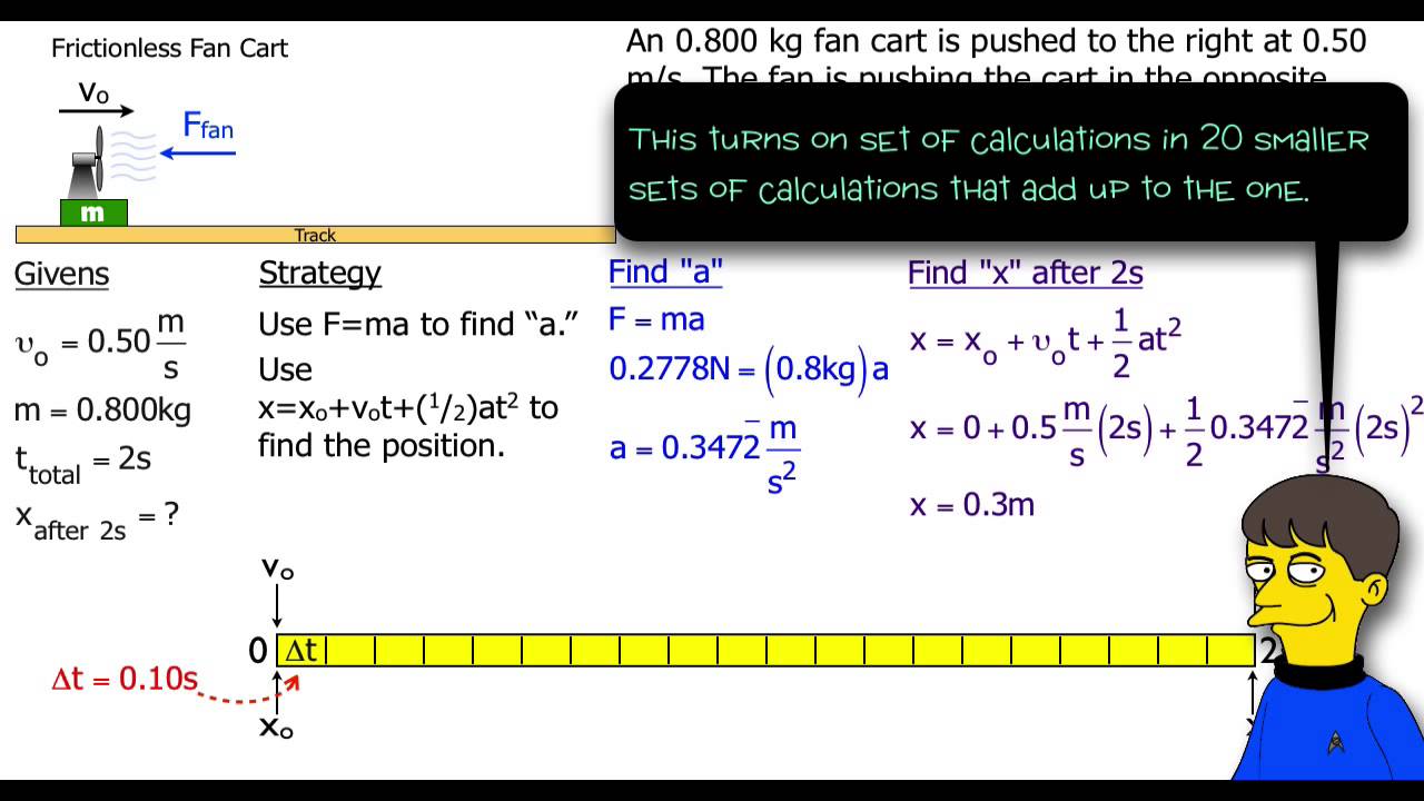 Vpython Physics Example Youtube