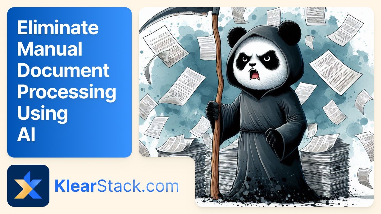 Eliminate Manual Document Processing Using Klearstack Ai Youtube