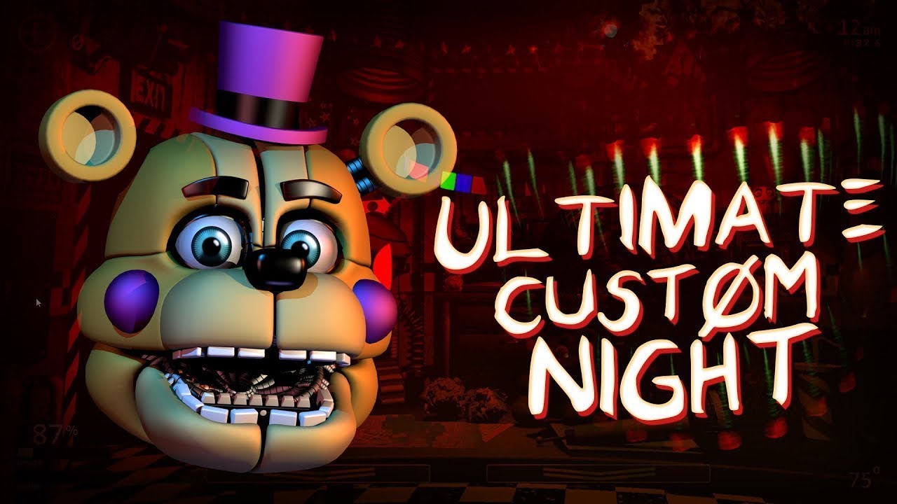 Five Nights At Freddy S Ultimate Custom Night Youtube