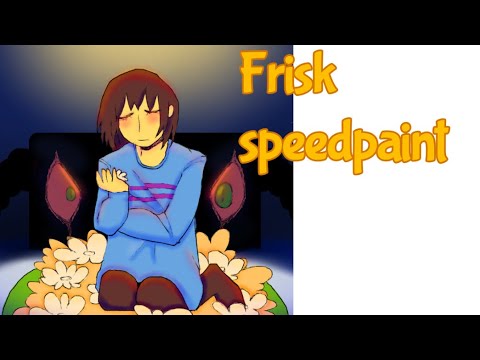 Frisk Undertale Speedpaint Youtube