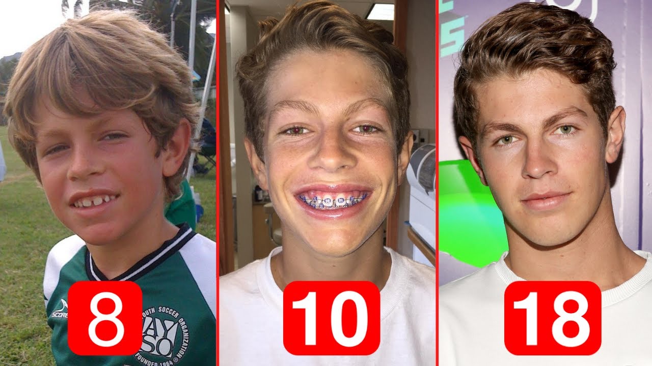 Ben Azelart Transformation From 1 To 18 Years Old Youtube