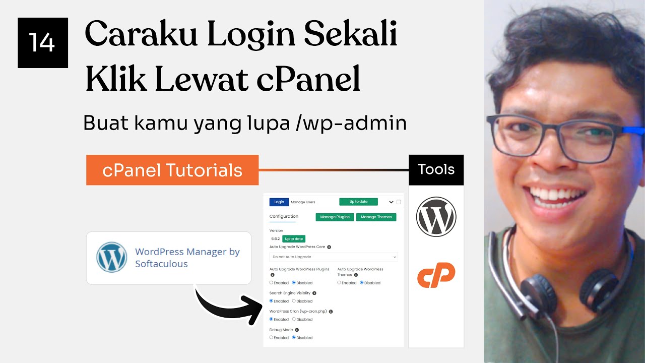 Part 14 Wordpress Manager By Softaculous Cpanel Tutorials Youtube