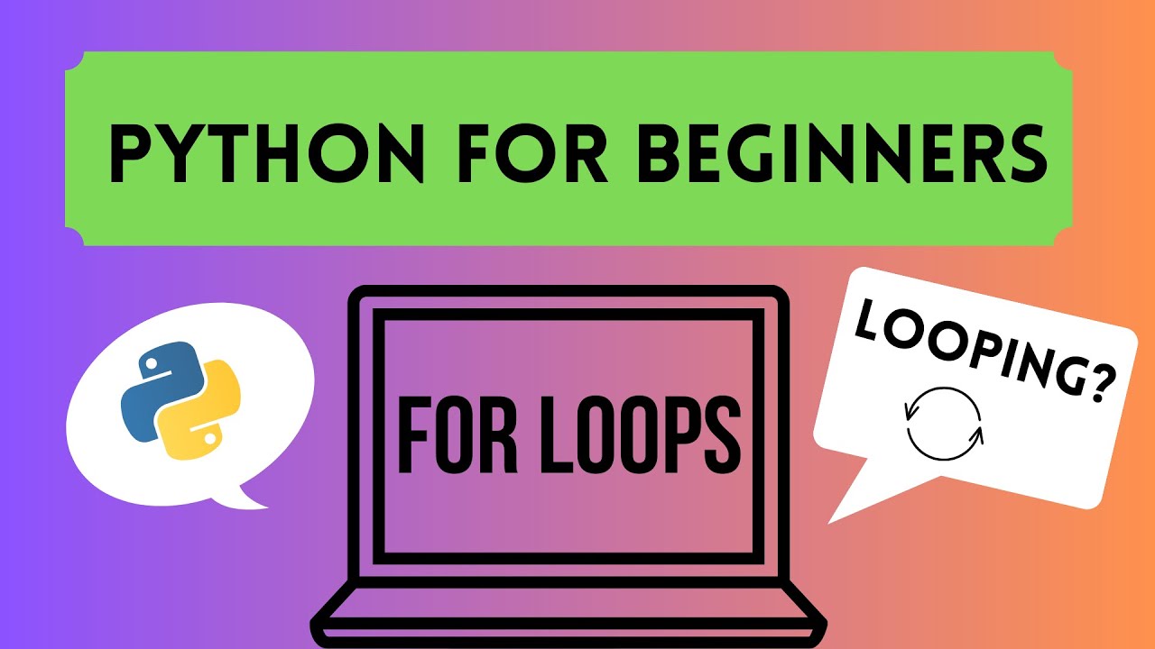 For Loops Basics In Python Youtube