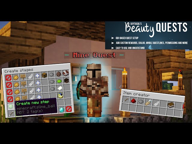 How To Make Quests Minecraft