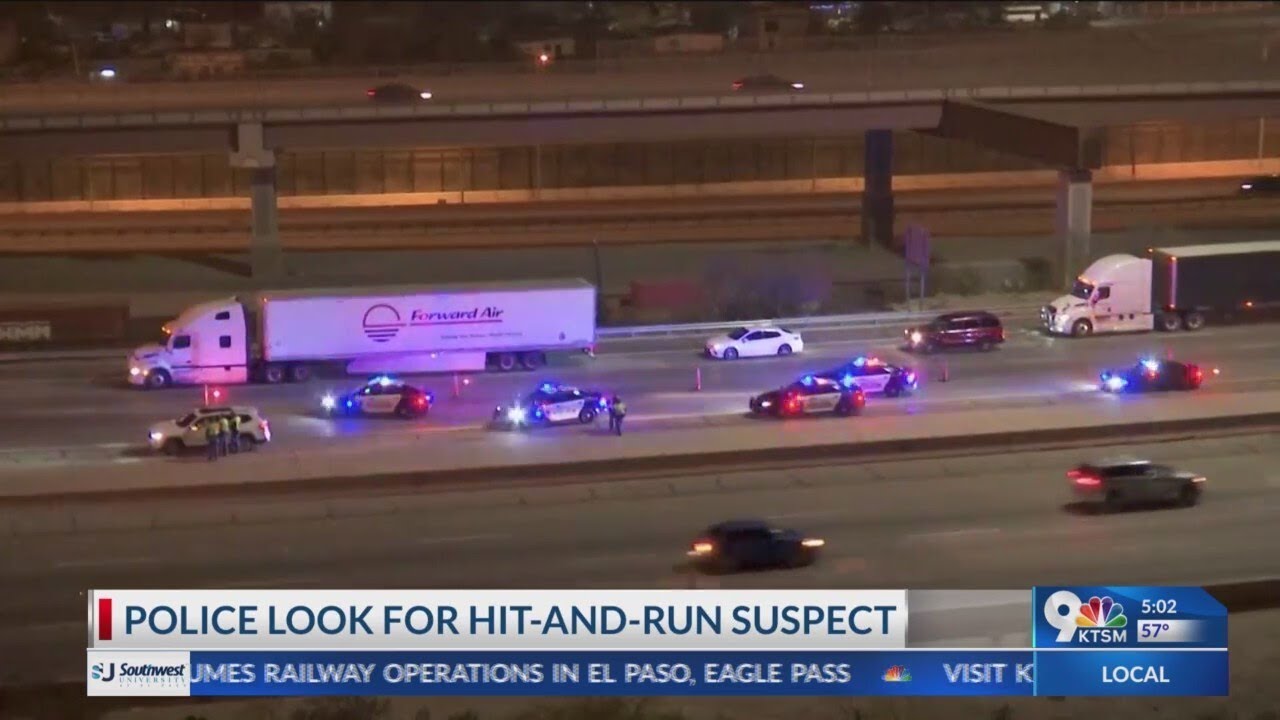 Police Look For Hit And Run Suspect Youtube