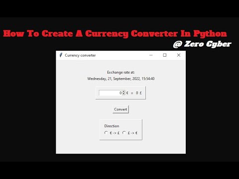 How To Create A Currency Converter In Python With Source Code Python