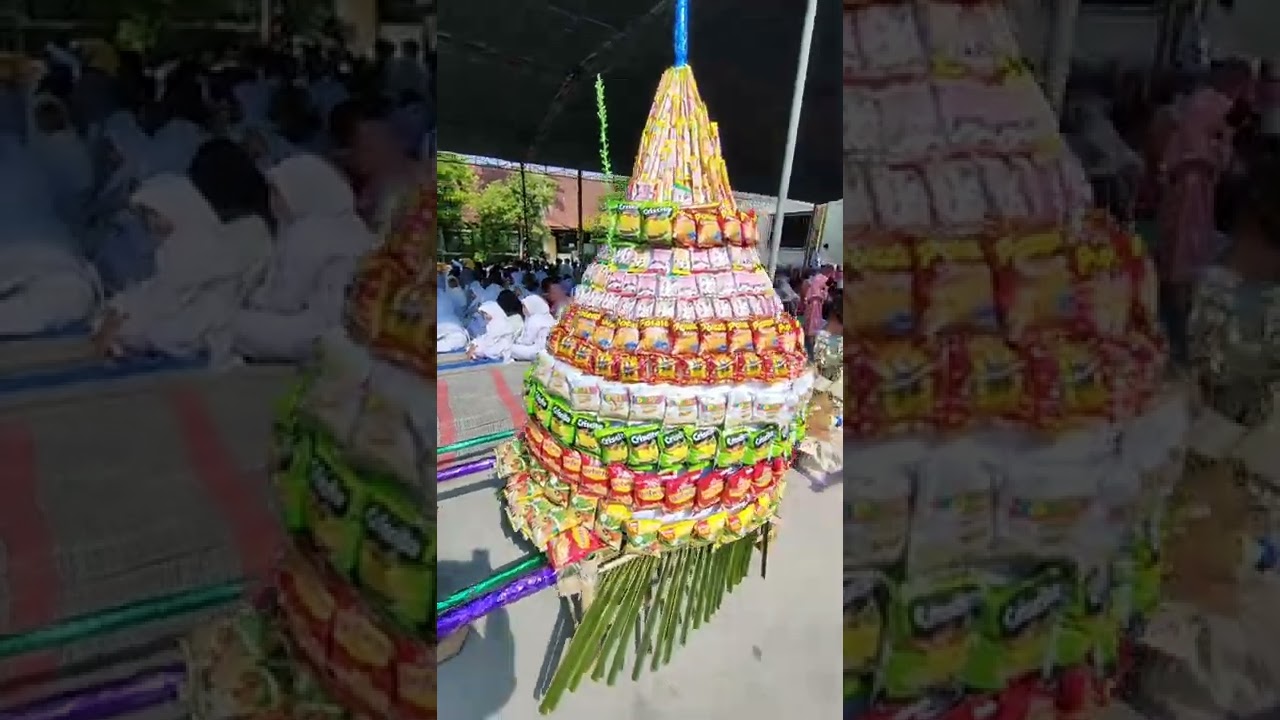 Maulid Nabi Muhammad Saw Mi Tarbiyatul Muwahhidin Buat Gunungan Snack