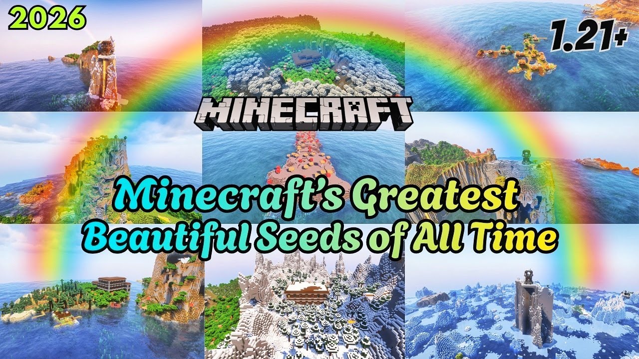 Minecraft S Greatest Top 20 Beautiful Seeds Of All Time Minecraft