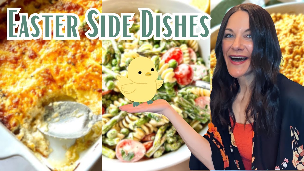 4 Easy Easter Recipes Side Dish Recipes Youtube