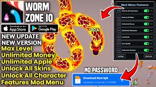 New Update Worm Zone Io Mod Apk V6 18 0 Mod Menu Mega And Unlock All ...