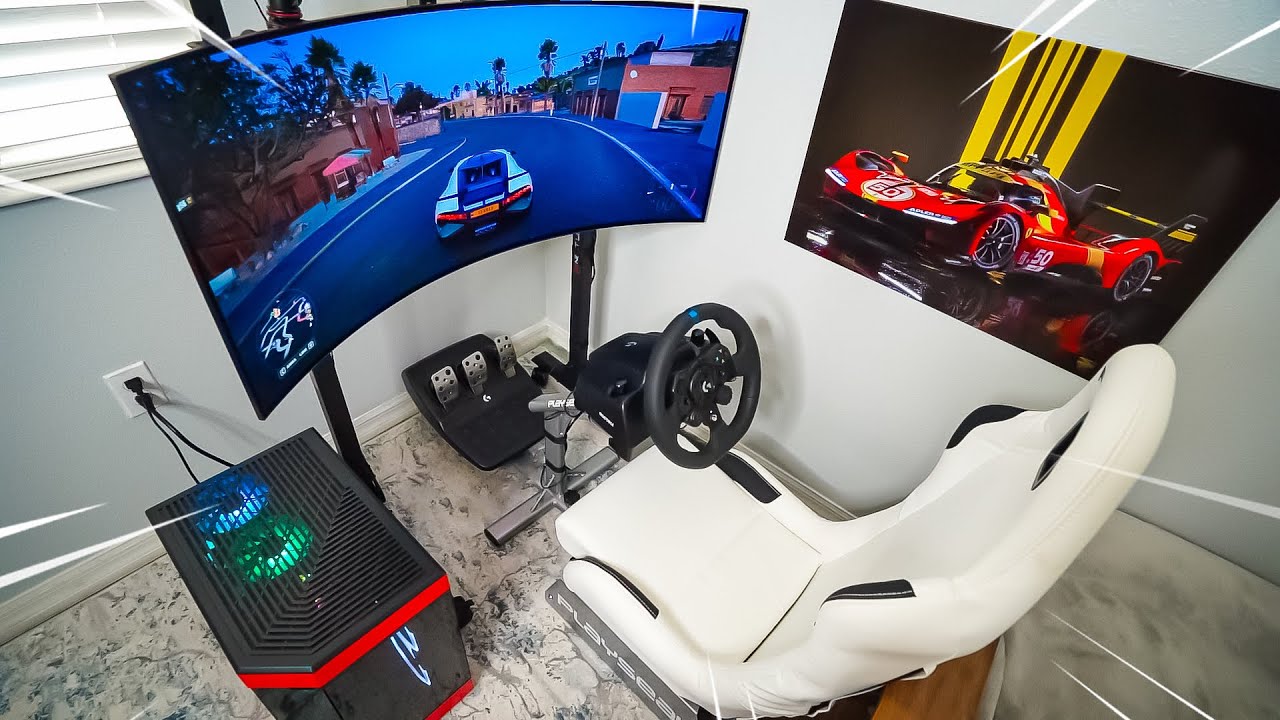 Building My First Racing Setup Youtube