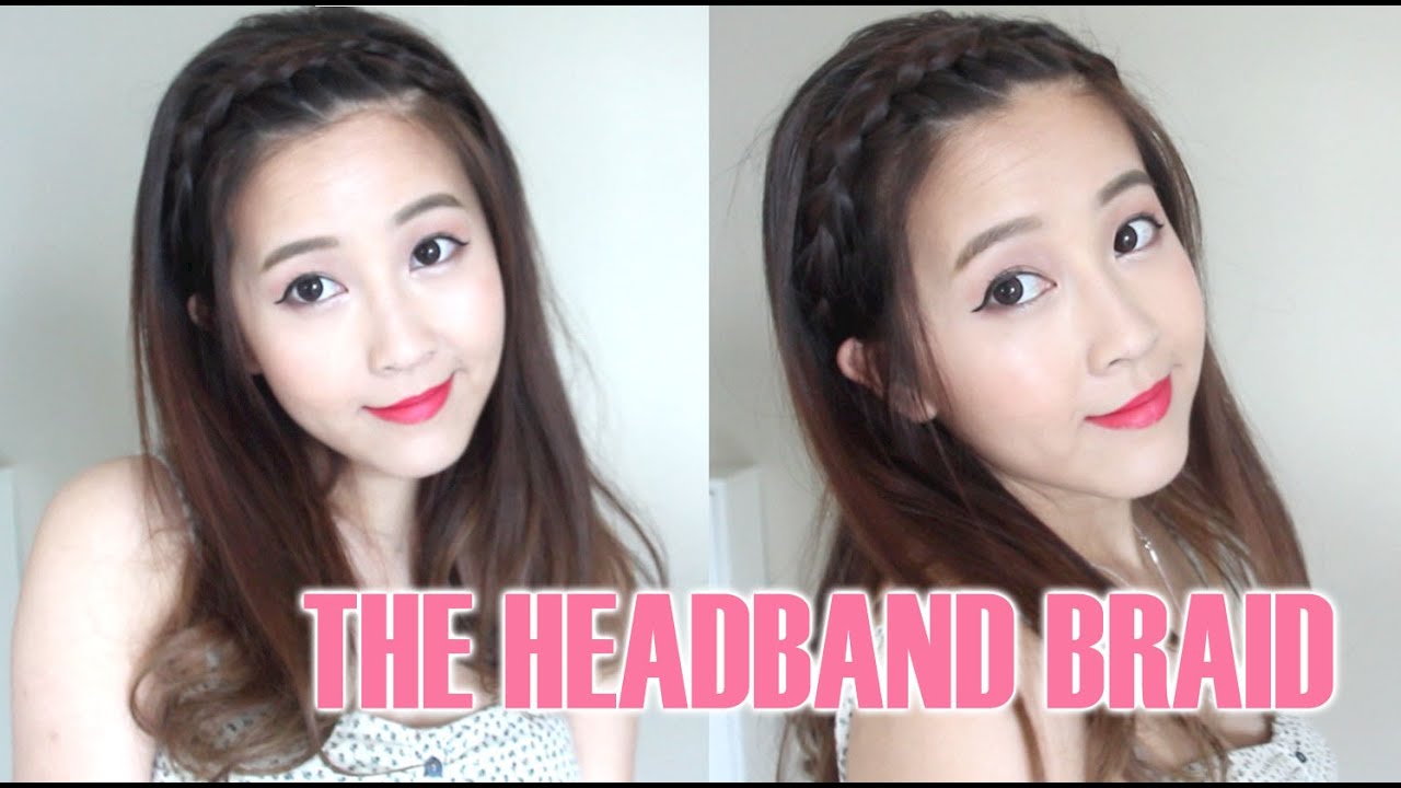Double Headband Braid Youtube