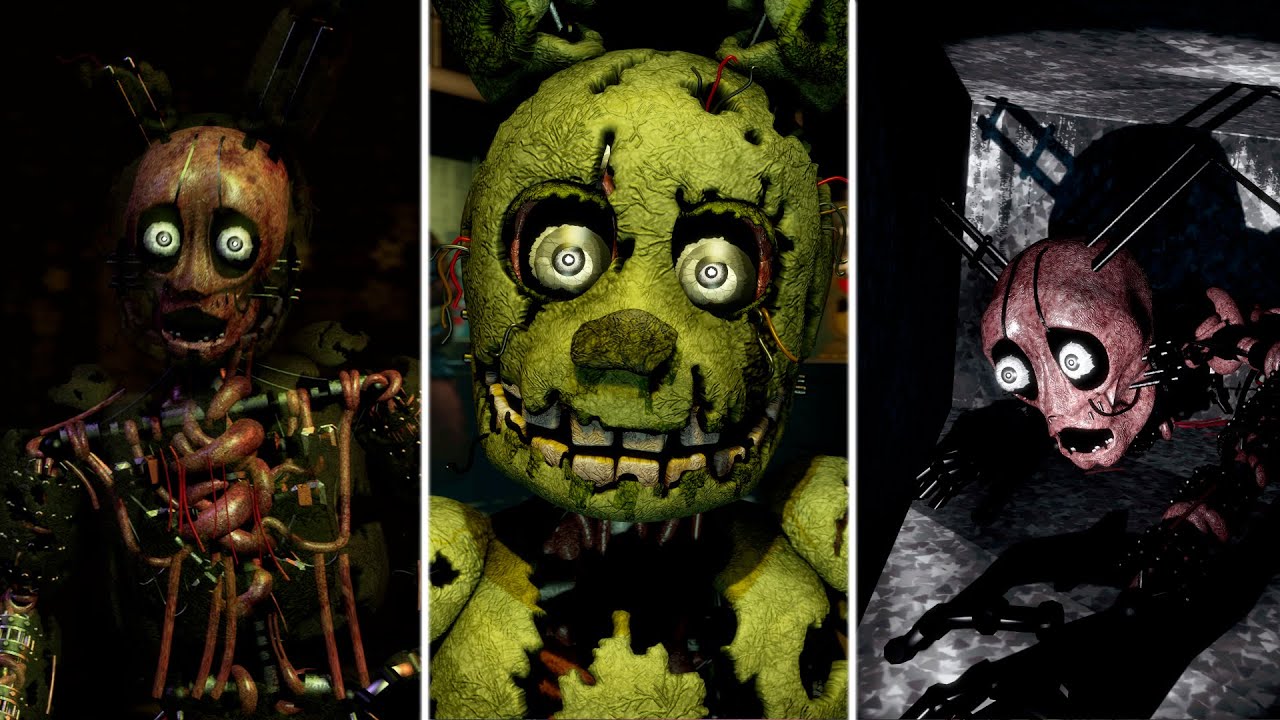 Sfm Fnaf Springtrap Without A Suit Youtube