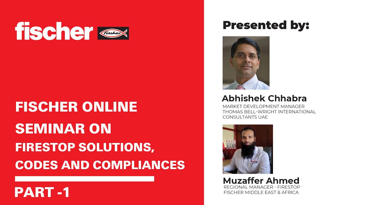Fischer Online Seminar On Firestop Solutions Codes And Compliances