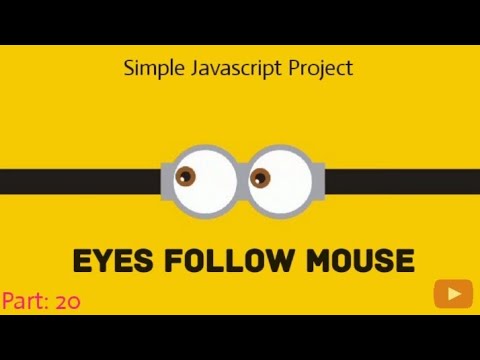 20 Minion Eyes Follow Mouse Create Using Html Css Javascript 100
