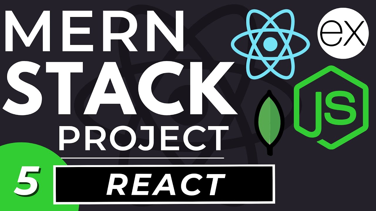 React Js App Project Mern Stack Tutorial Youtube