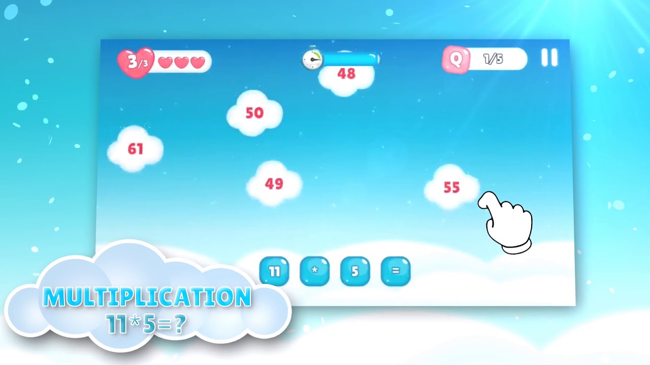 Math N Mind Kids Math Game Youtube