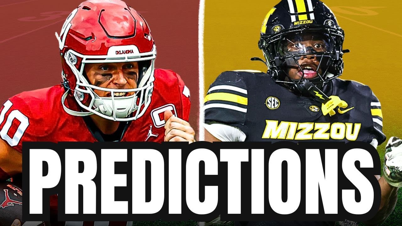 Oklahoma Vs Missouri Predictions 2025 College Football Predictions